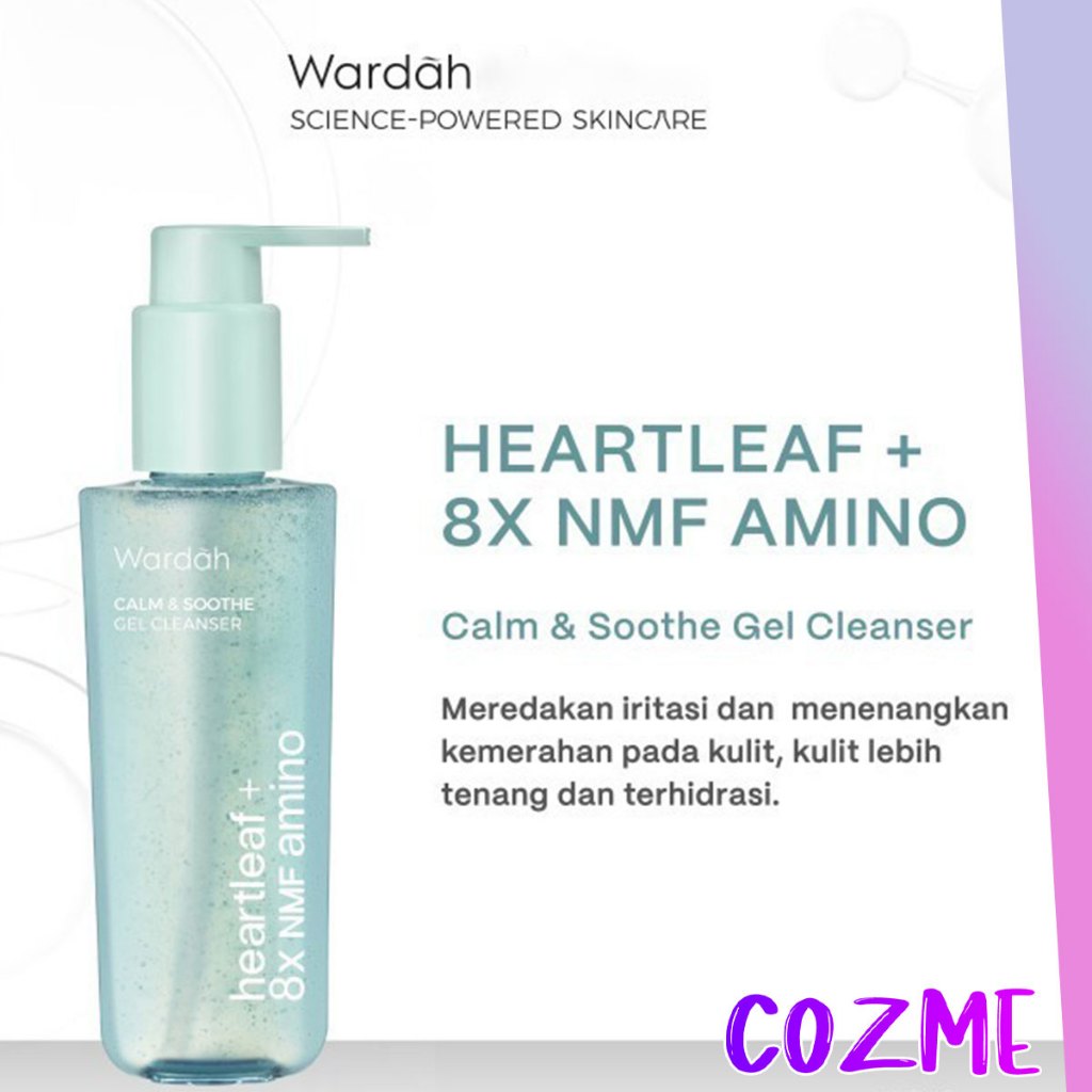 Jual WARDAH Calm & Soothe Gel Cleanser Heartleaf+ 8X Nmf Amino 120mL ...