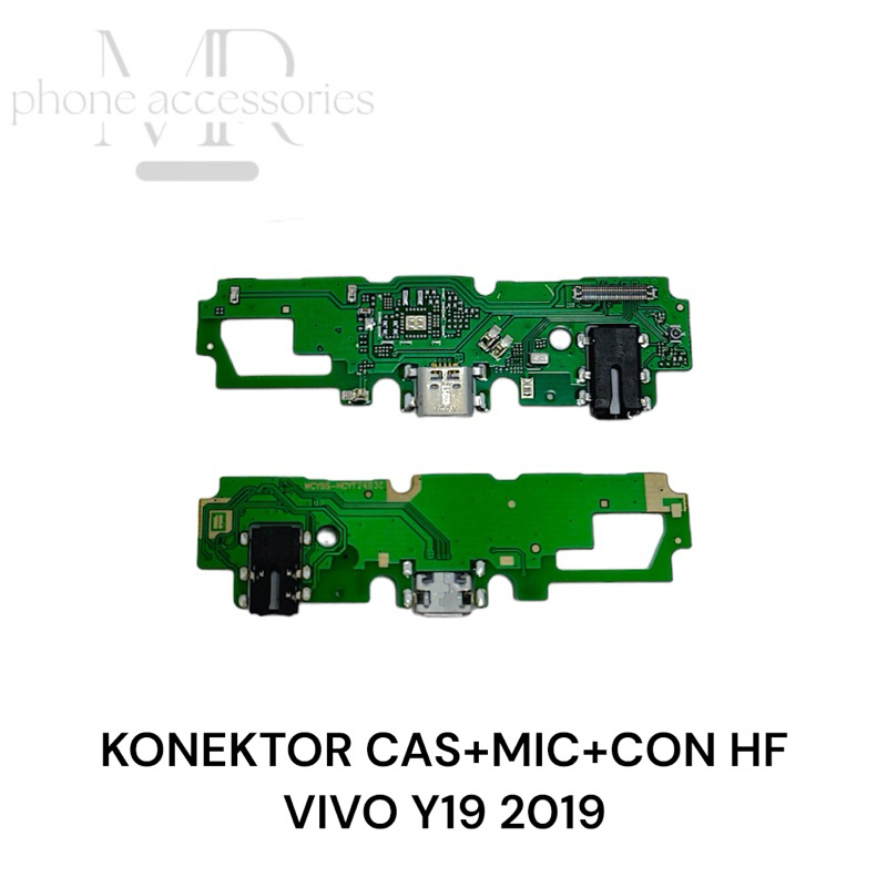Jual KONEKTOR Cas VIVO Y19 2019 + Mic + Con HF Flexibel Flexible Konector Flex Con Cas Original ...