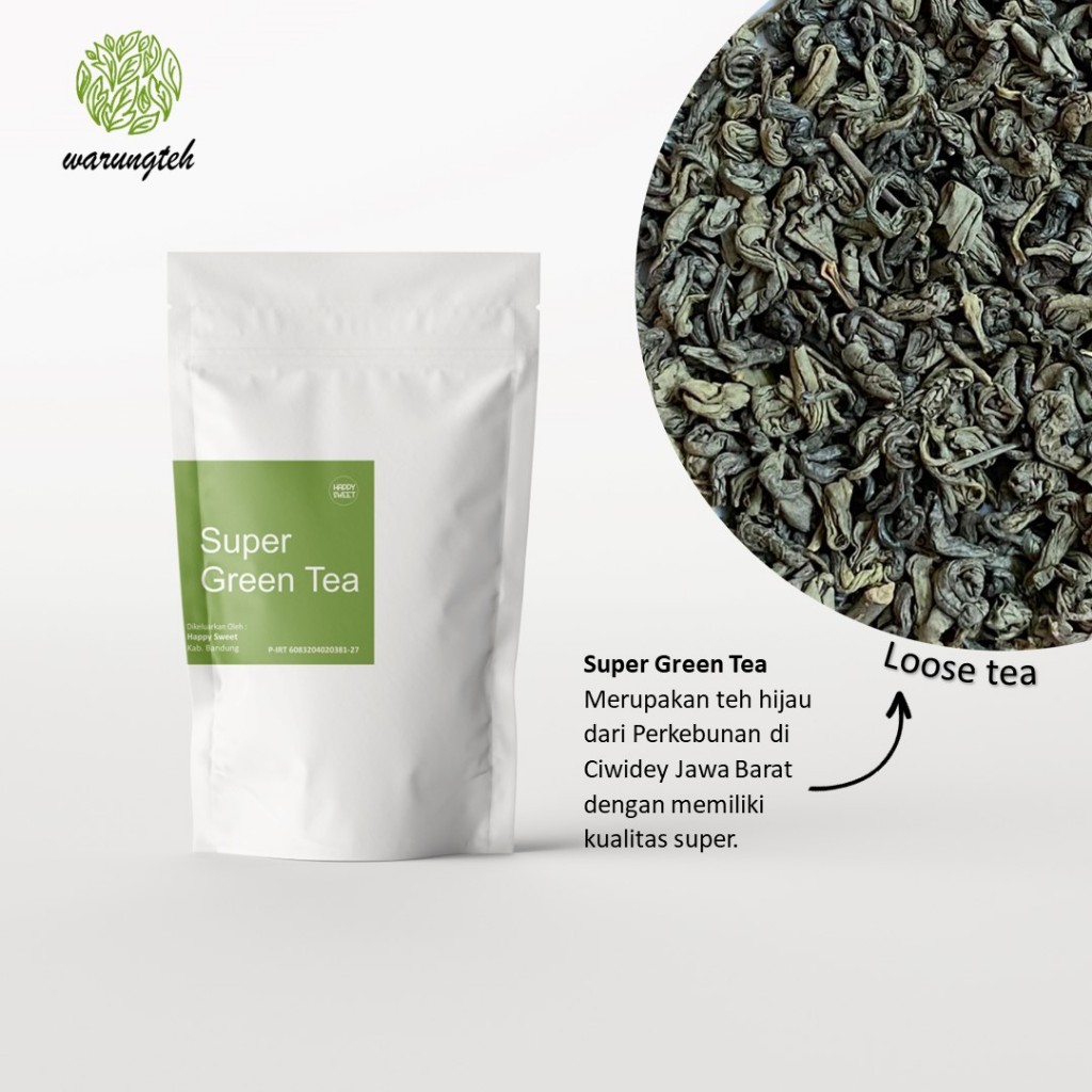 Jual Super Green Tea 100 gram | Teh Hijau Super | Pekoe Super ...