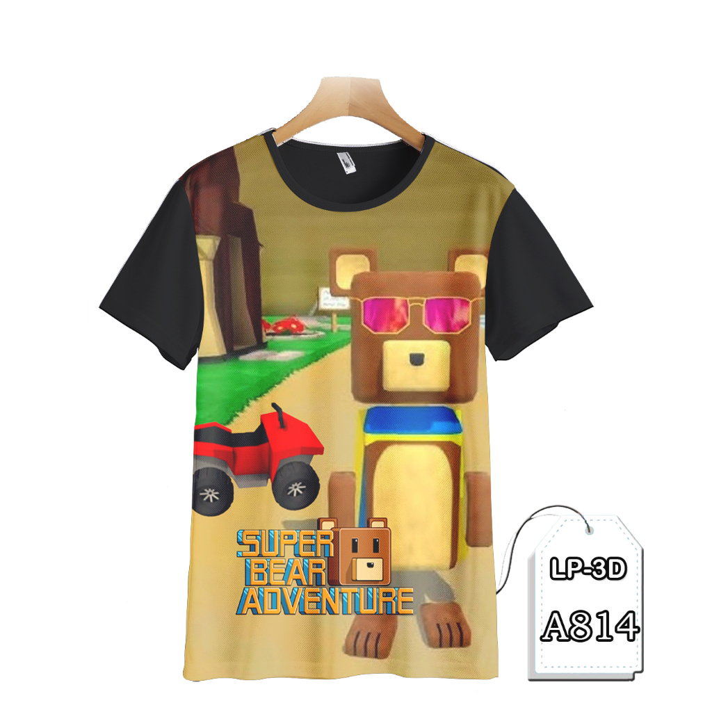 Jual Baju Super Bear Adventure Kaos Anak dan Dewasa Kaos Game Petualang ... Jual Baju Super Bear Adventure Kaos Anak dan Dewasa Kaos Game Petualang ...