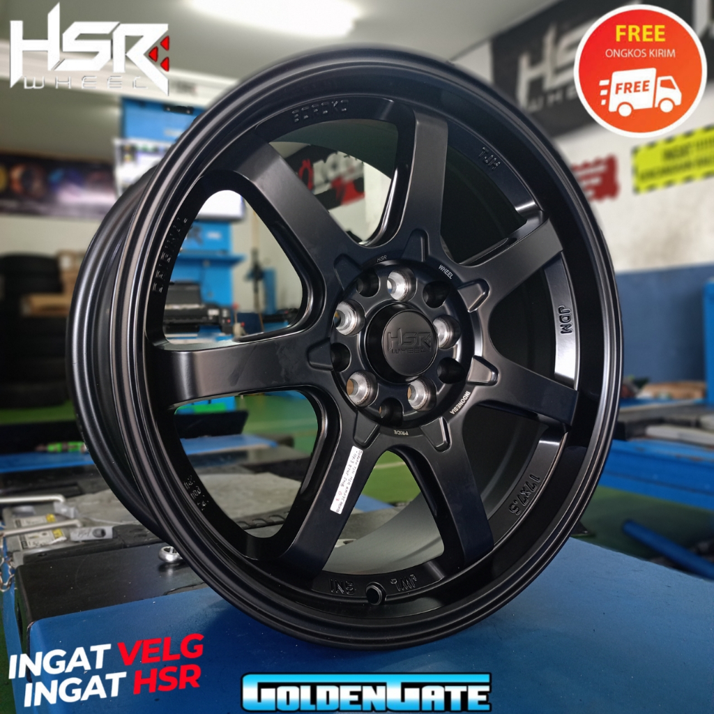 Jual Velg mobil ring 17 baut 5x100 5x114 hsr boroko tjh cocok untuk Xpander, Sienta, Brv dll ...