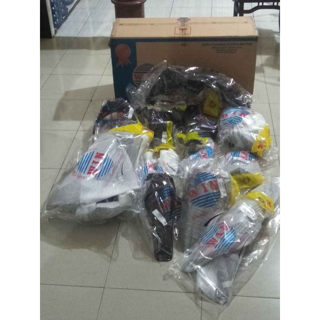 Jual Complete Full Set 14 ITEM Body Bodi SUPRA X 125 BATMAN 2007 2008 ...