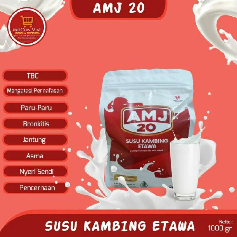 Jual susu AMJ 20 Susu Kambing Curah Penggemuk Badan dan mengatasi ...