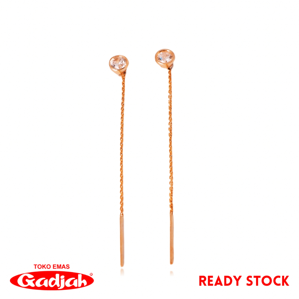 Jual Giwang Emas Slundup Koncer Mata Tanam - Toko Emas Gadjah | Shopee ...