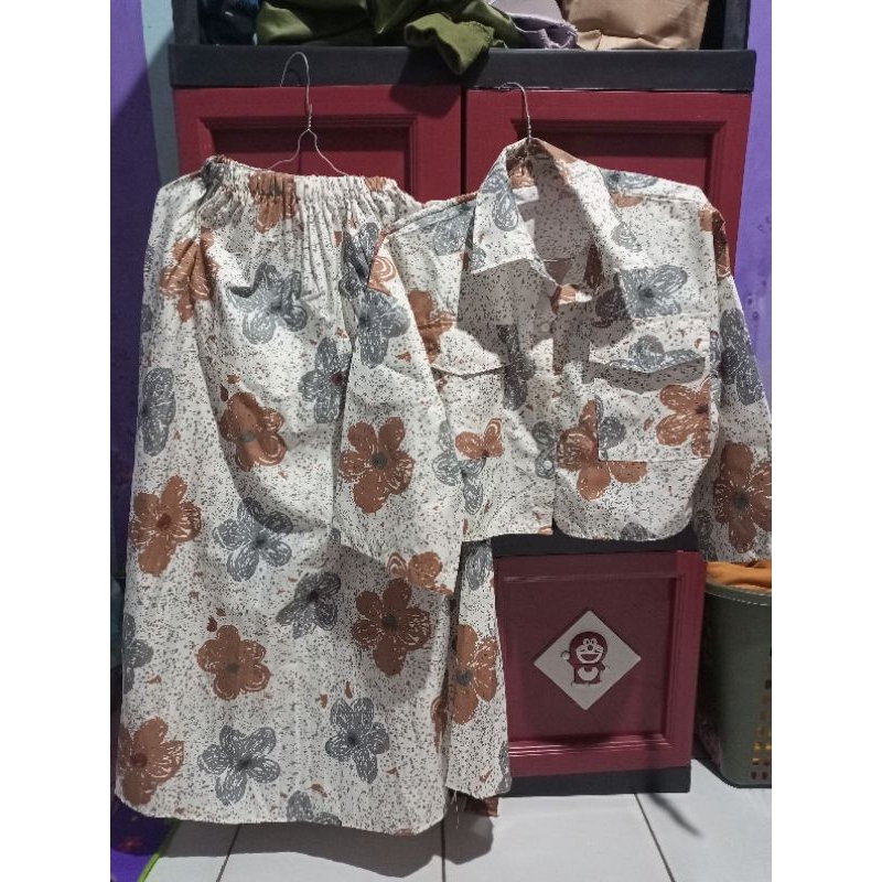 Jual oneset rok + kemeja | Shopee Indonesia