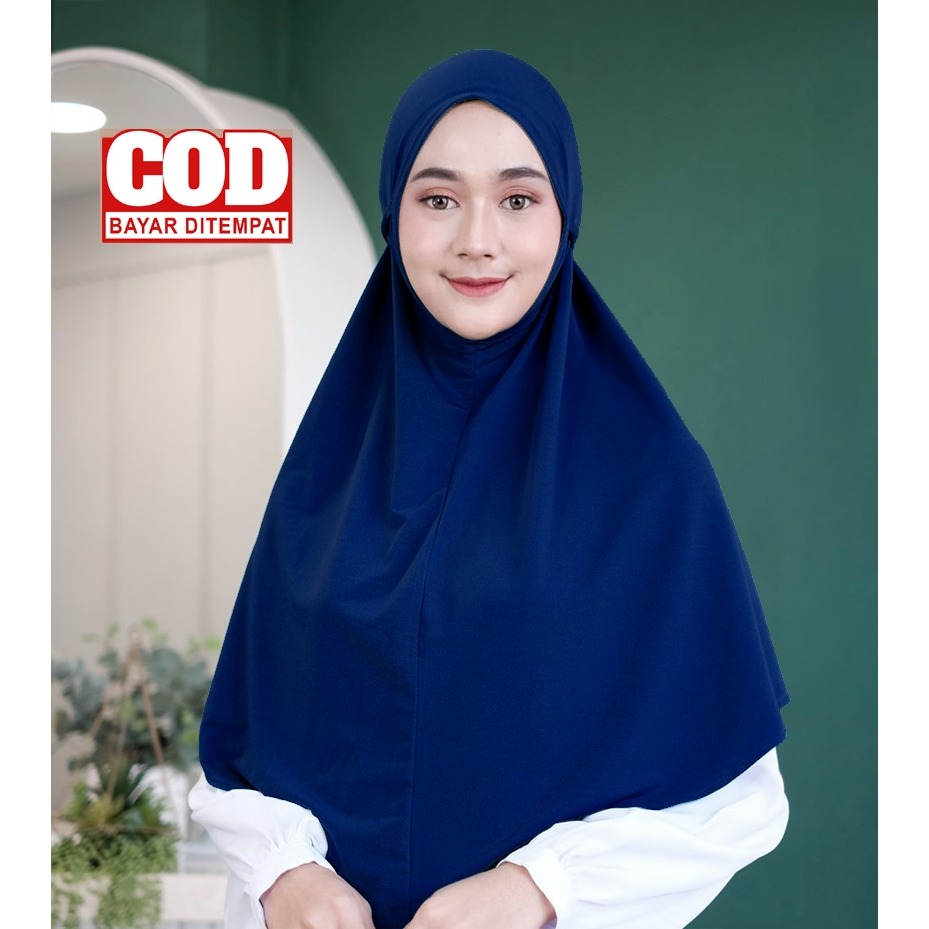 Jual PAKAIAN MUSLIM DEWASA HIJAB MODEL TALI KERUDUNG INSTAN NON PED BAHAN CRINKLE AIRFLOW ...