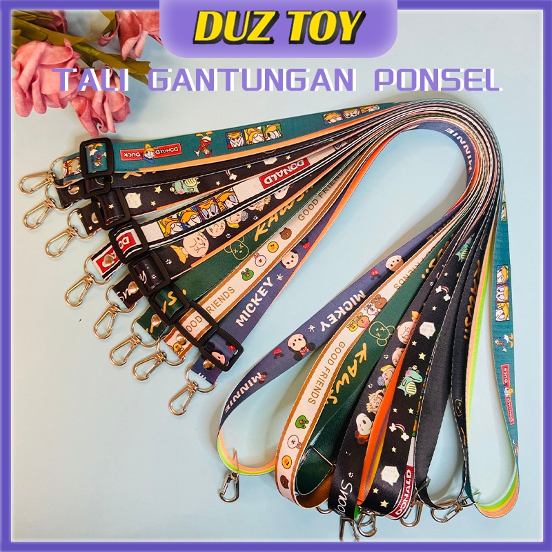Jual Universal Tali Gantungan HP Lebar Tali Lanyard Strap Hp Tali Sling ...