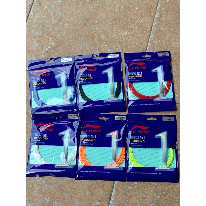 Jual Senar Badminton Lining No.1 Rebound / Li-Ning 1 Rebound Original ...
