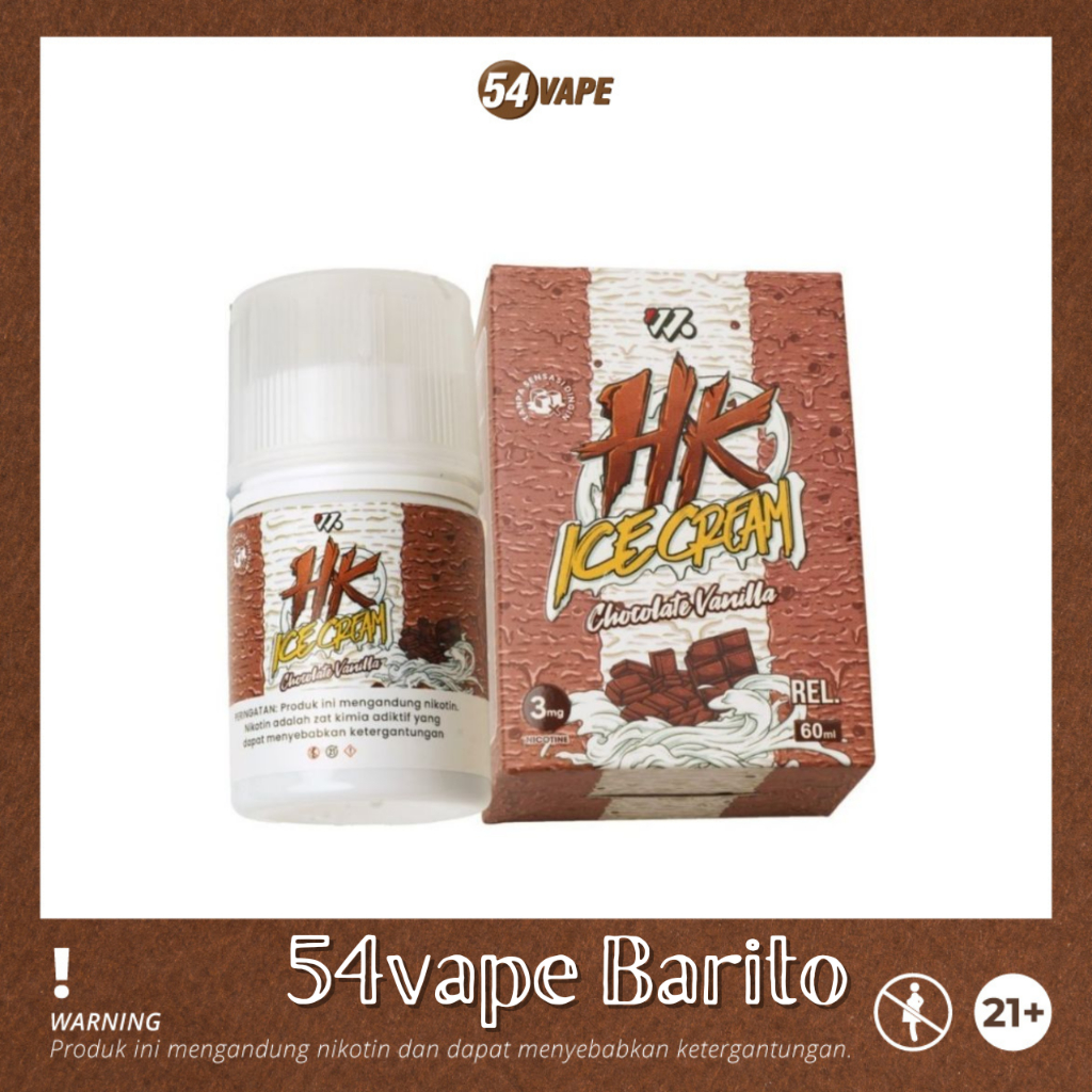 Jual Happy Krunch Chocolate Vanilla Ice Cream 60ml | Shopee Indonesia