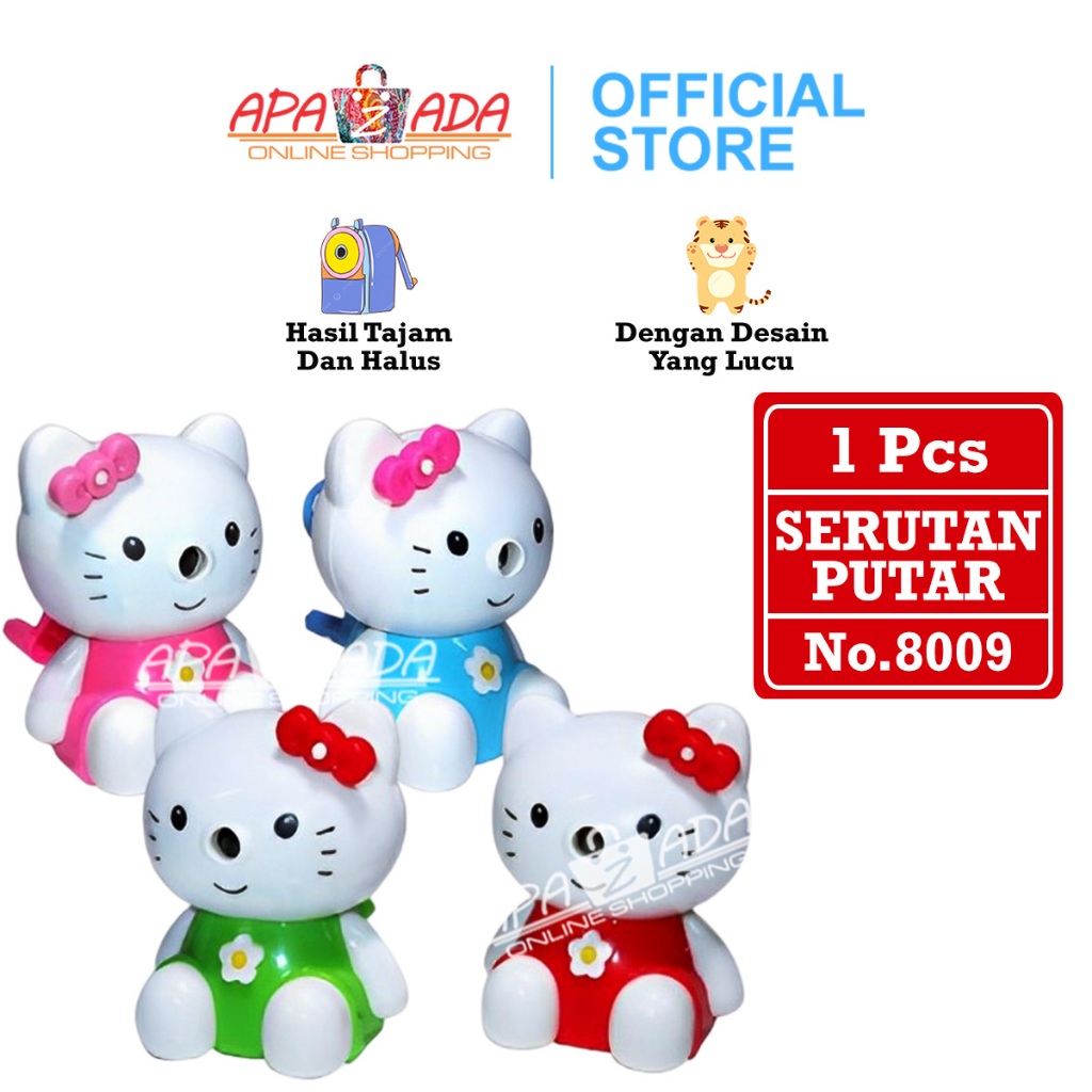 Jual Apazada - Serutan Pensil Putar Satuan [1 Pcs Serutan] / Rautan ...