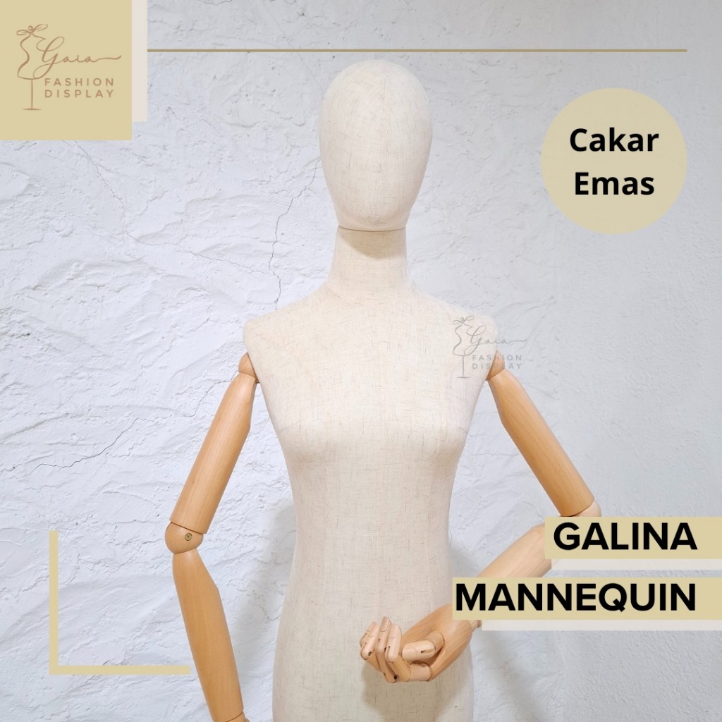 Jual Manekin GALINA Setengah Badan Manekin Dm Tangan Robot Cewek Model ...