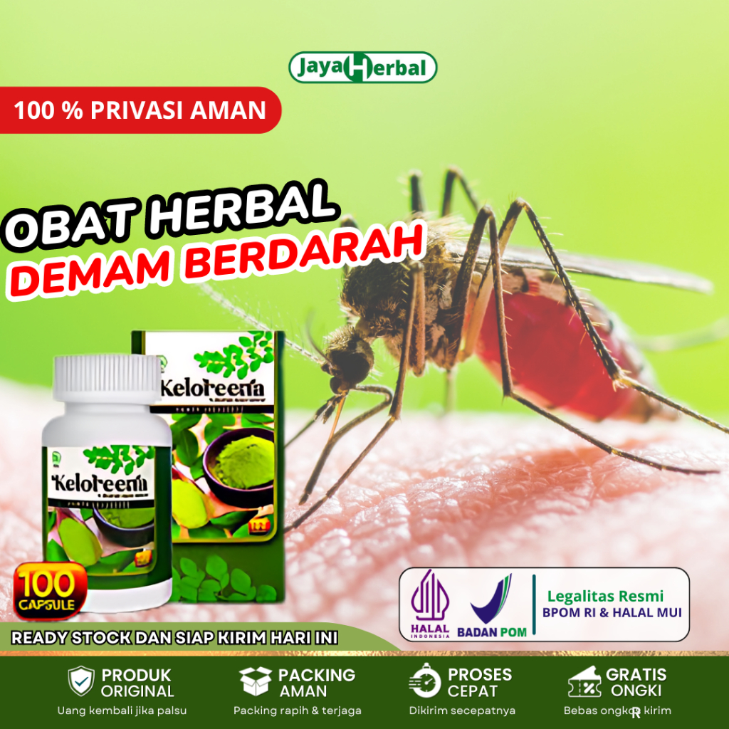 Jual Obat Demam Berdarah, Chikungunya,Malaria, Meriang, Step, Panas ...