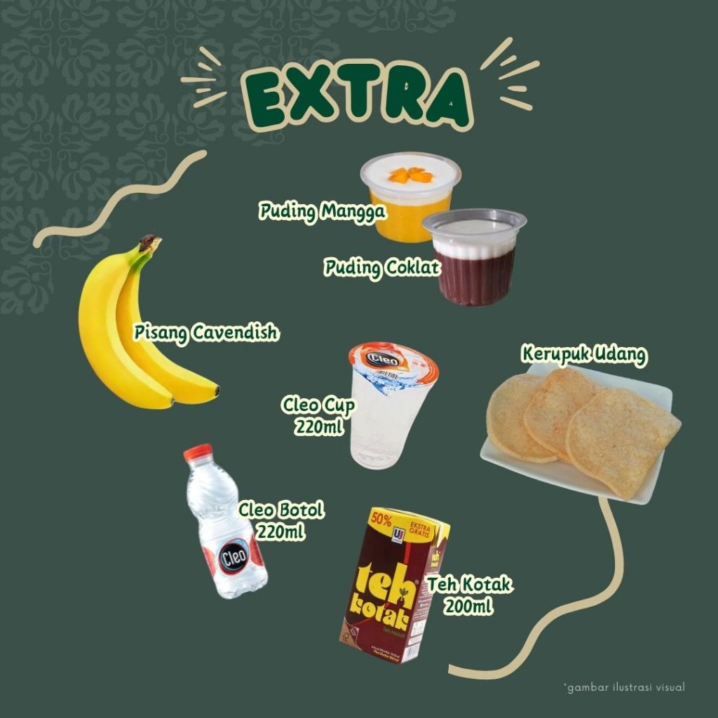 Jual Tambahan Extra untuk Nasi Kotak dan Snack Box | Shopee Indonesia