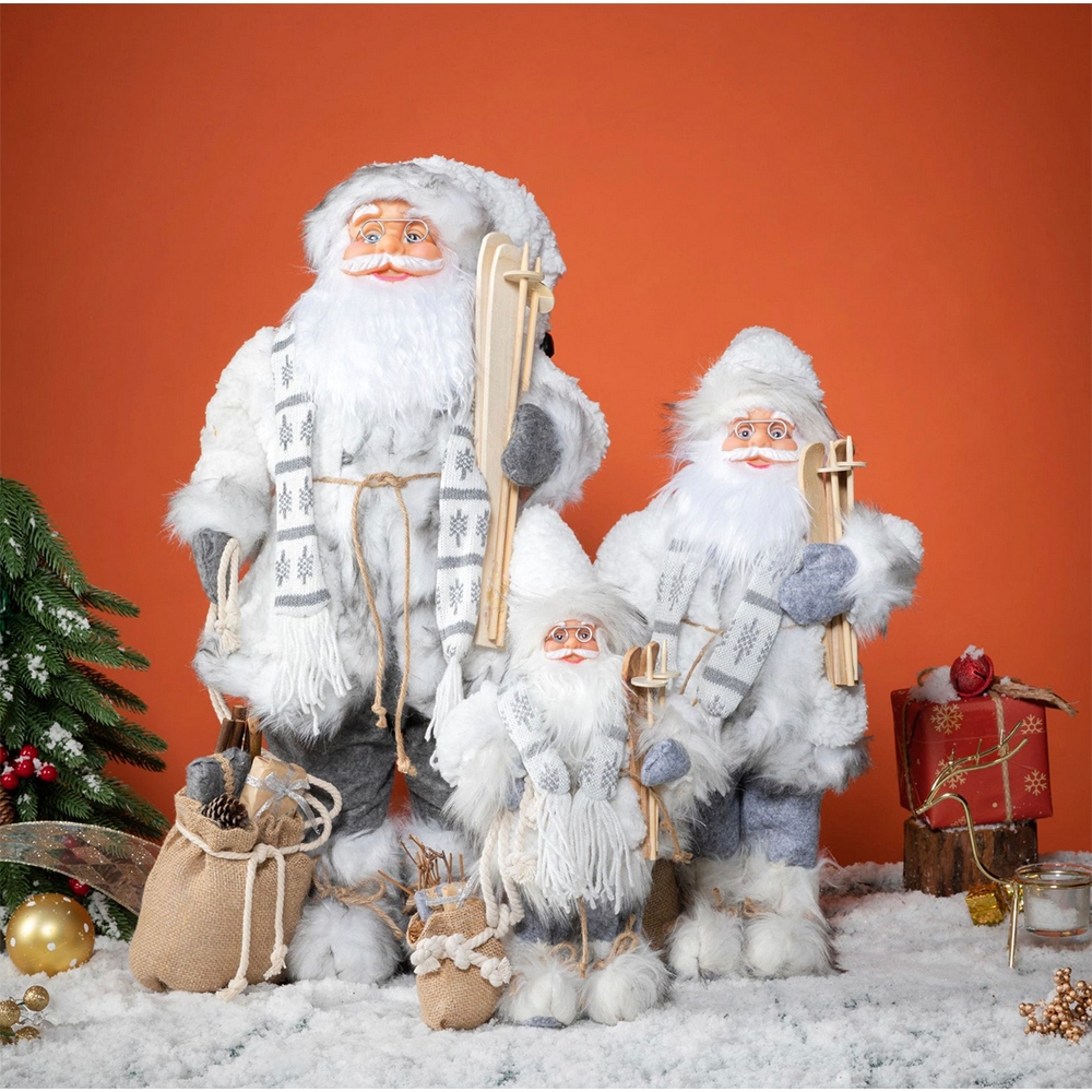 Jual Boneka Santa Claus Berdiri 30cm Kado Hampers Natal Christmas ...