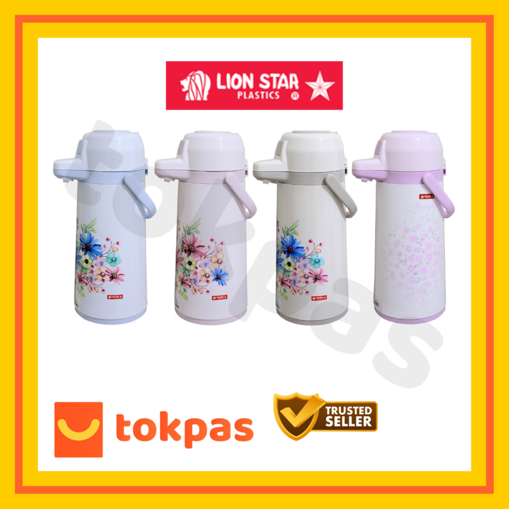 Jual Termos Air Panas Pencet 2 Liter Air Pot Lion Star AP 2 Vacuum | Shopee Indonesia