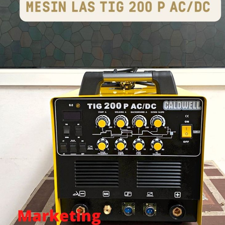 Jual Mesin Las TIG ARGON 200P AC DC CALDWELL 200 AMPER 1 PHASE 220 V ...