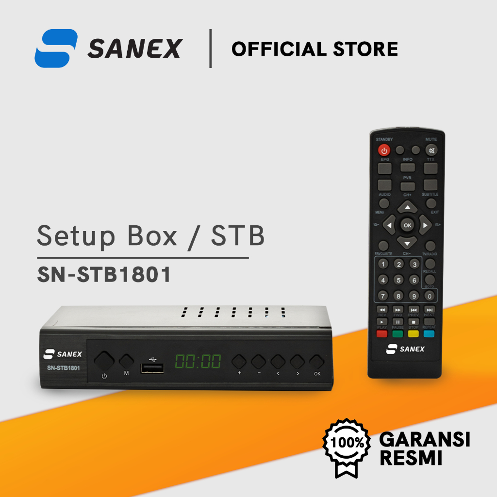 Jual SANEX STB Set Top Box SN-STB1801 | Shopee Indonesia