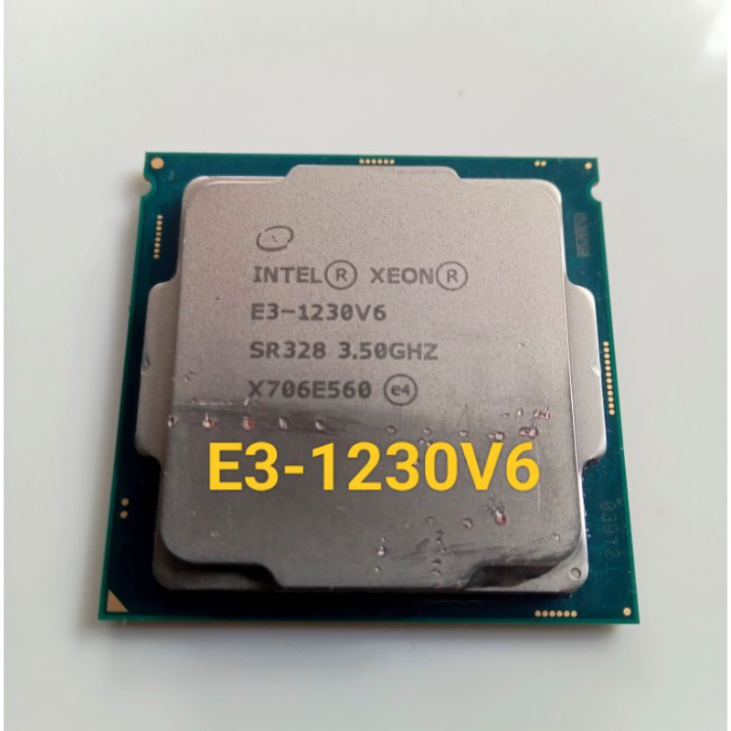 Jual Xeon E3-1230V6 Cpu 3.50Ghz 8M Lga1151 E3 1230 V6 Quad-Core Desktop | Shopee Indonesia