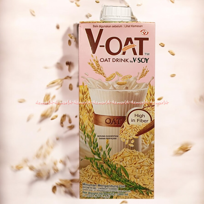 Jual V-Oat Oat Drink 1L V-Soy Susu Uht Oats Siap Minum Vsoy V Soy Voat ...