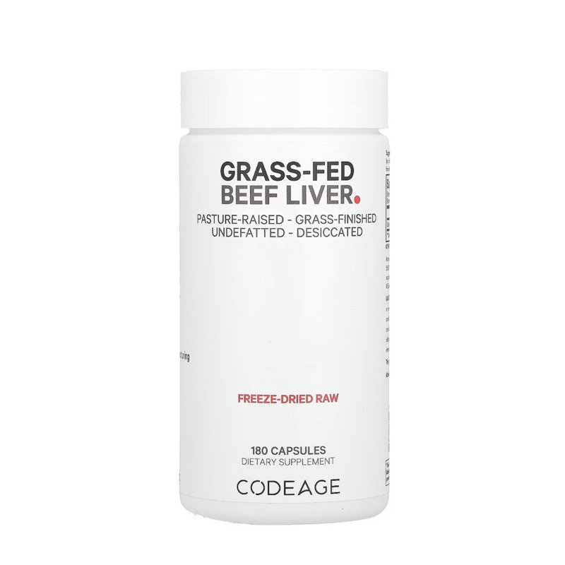 Jual Codeage Grassfed Beef Liver 180 Capsules | Shopee Indonesia