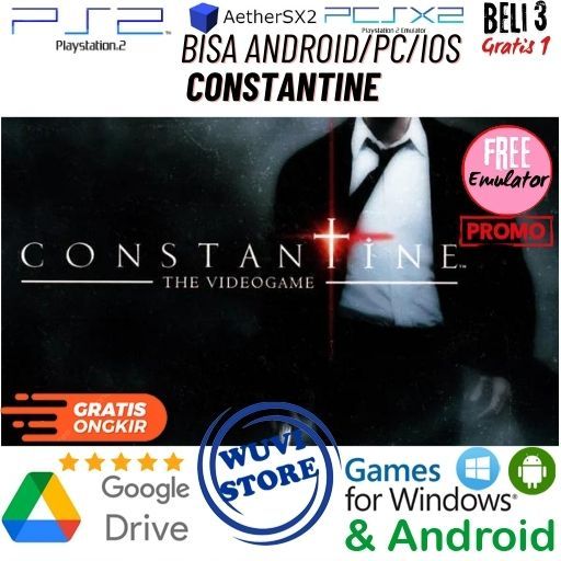 Jual PS 2 Constantine | Bisa di PC / Android / IOS Plus Emulator | Beli ...