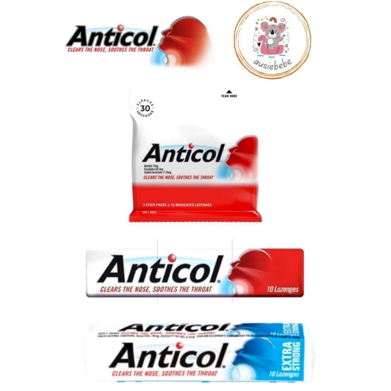 Jual Nestle - Allens Anticol 3x10 Lozenge Multipack / 10 Lozenge ...