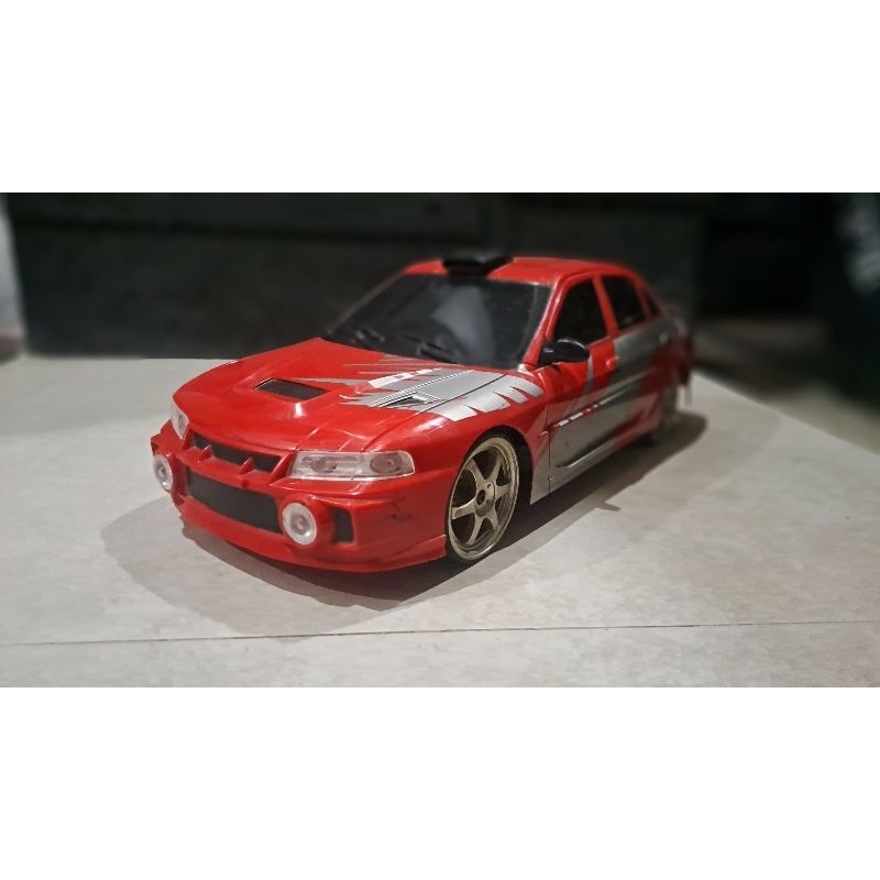 Jual RC QD 1/10 Kolpri Lancer Evo 4 Body Kit | Shopee Indonesia
