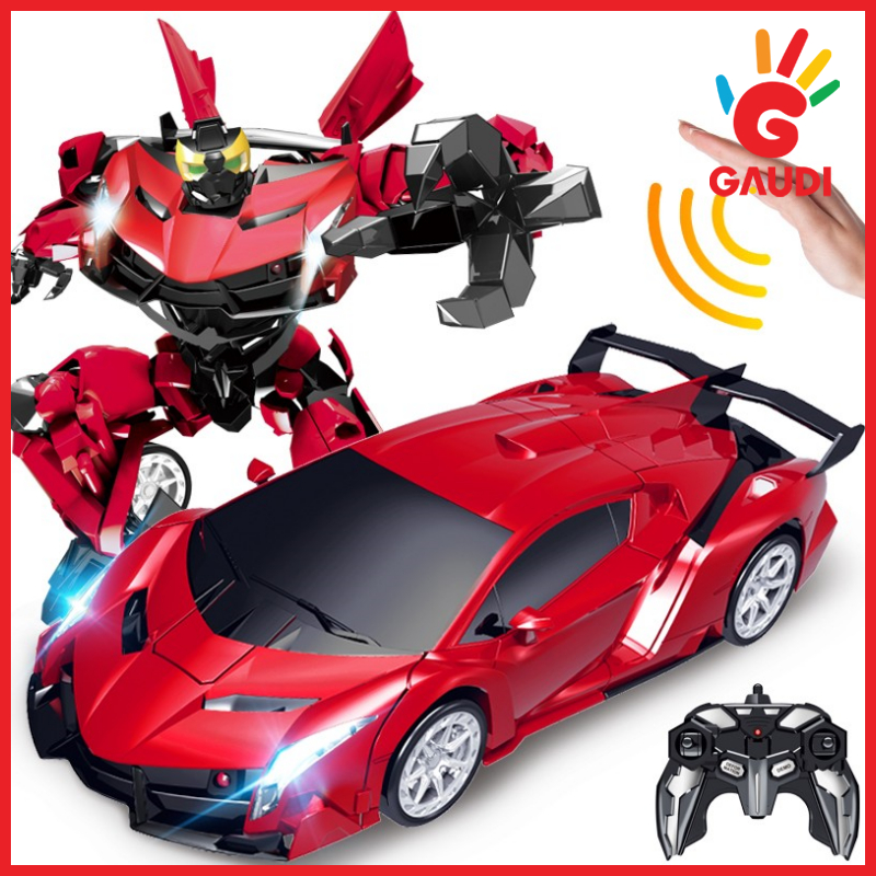 Jual Gaudi RC Deformation 1 : 18 MOBIL REMOT JADI ROBOT BATERAI CAS ...