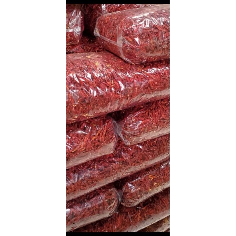 Jual cabe rawit japlka super pedas tanpa tangkai 1 kg ori #cabe kering ...