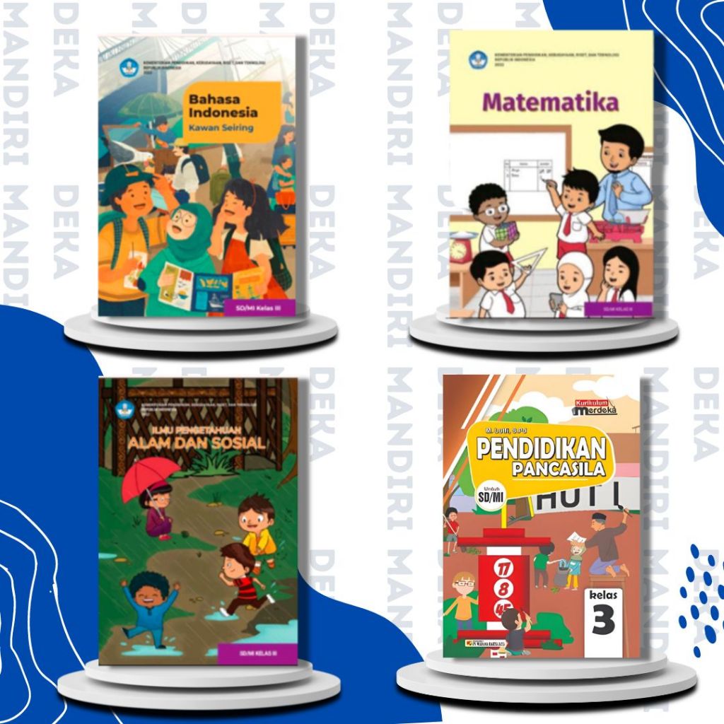 Jual BUKU PAKET KELAS 3 SD/MI KURIKULUM MERDEKA DIKNAS | Shopee Indonesia
