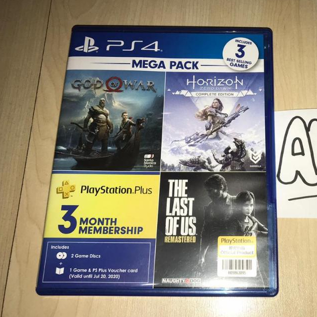 Jual [PS4] God of War + Horizon Zero Dawn Complete Edition Bundle (GOW ...