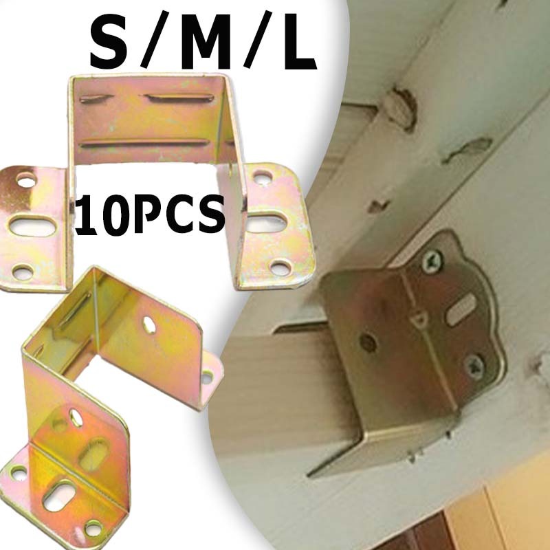 Jual Braket Penyangga Tempat Tidur Plat 10pcs Support Sudut Bed Beam ...
