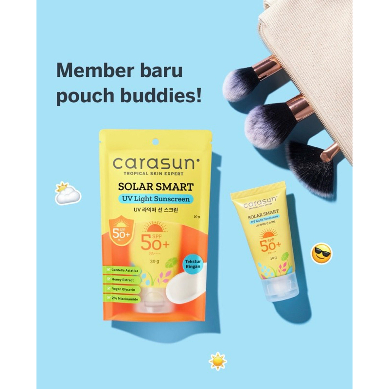 Jual Carasun Solart Smart UV Light Sunscreen SPF 50 PA ++++ | Shopee Indonesia
