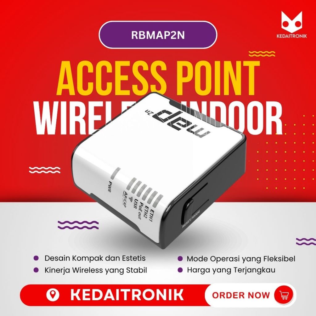 Jual Mikrotik Rbmap2N Rb Map2N Rb Map2Nd Wireless Indoor RBmAP2n | Shopee Indonesia