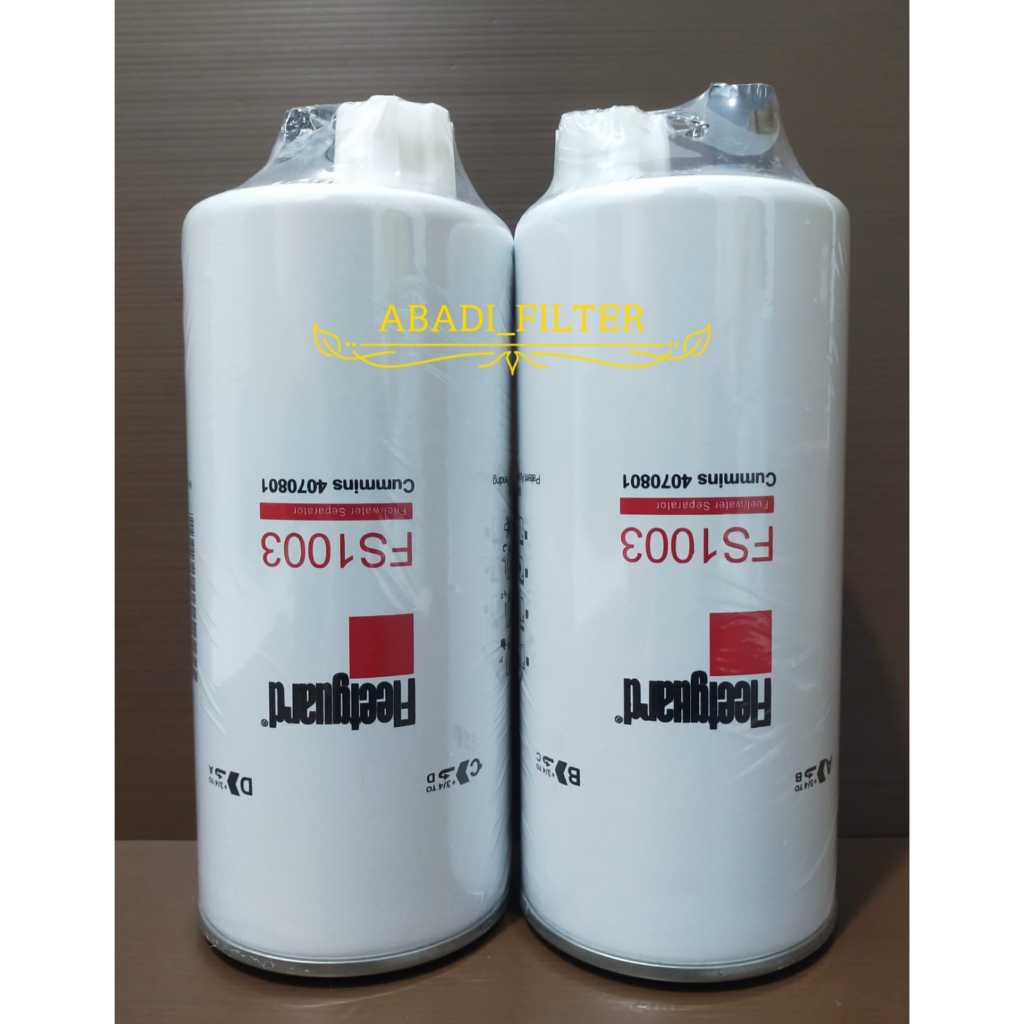 Jual Fuel Filter Fleetguard / Filter Solar FS1003 / FS 1003 | Shopee ...