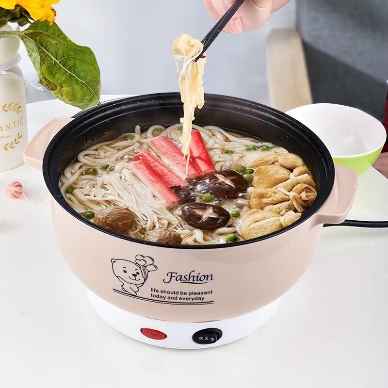 Jual Panci Listrik Multifungsi Anti Lengket Free kukusan / Steamer ...