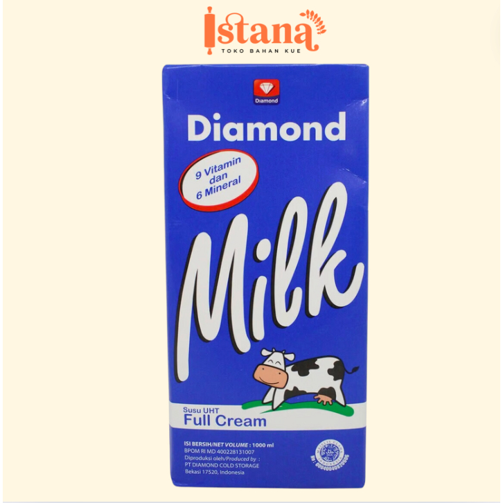 Jual DIAMOND UHT MILK FULL CREAM 1 L | Shopee Indonesia