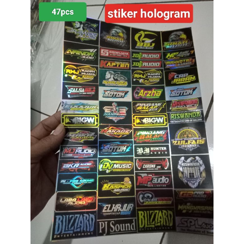 Jual STIKER AUDIO | STIKER SOUND SYSTEM | STIKER SOUND | STIKER HOLOGRAM | STIKER PACK | STIKER ...