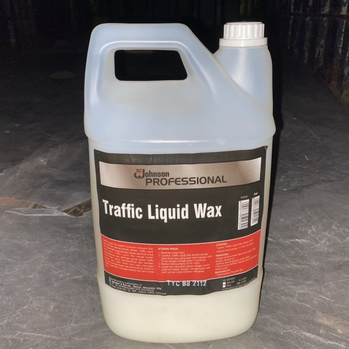 Jual Johnson Traffic Liquid Wax 4 Liter - Floor finish pembersih lantai ...