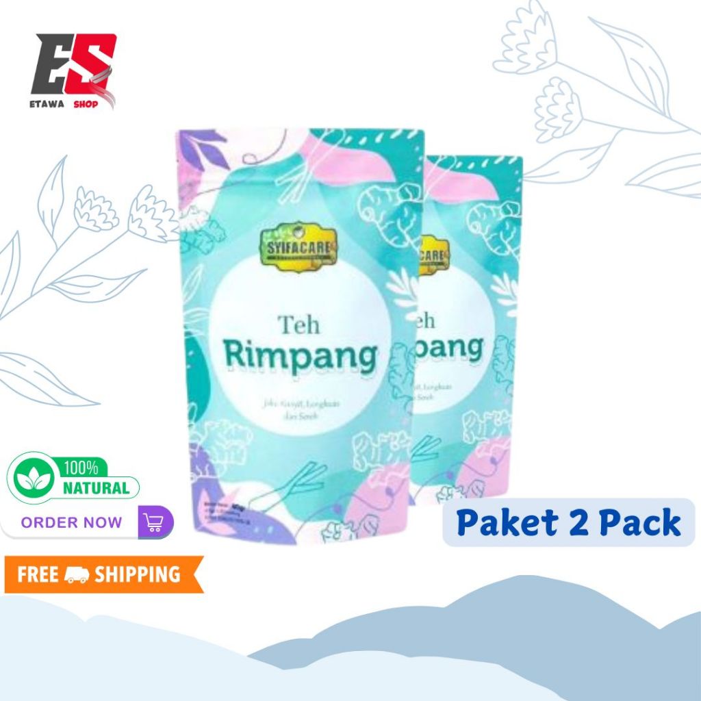 Jual Paket Hemat 2 Bungkus Teh Rimpang Syifacare Teh Celup Rempah 100% ...