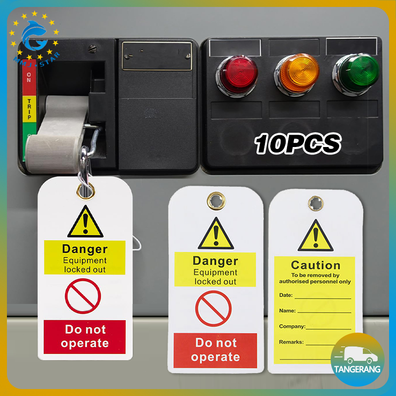 Jual Danger Tag/Tagout Label/Tag Out Loto Osha/PVC Lockout Tag Do Not ...