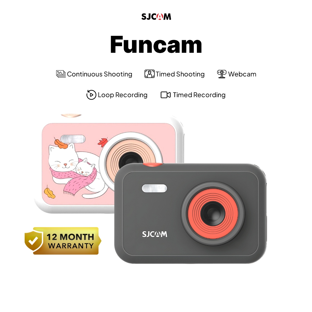 Jual SJCAM FUNCAM KIDS CAMERA kamera mini pocket digital anak-anak kids ...