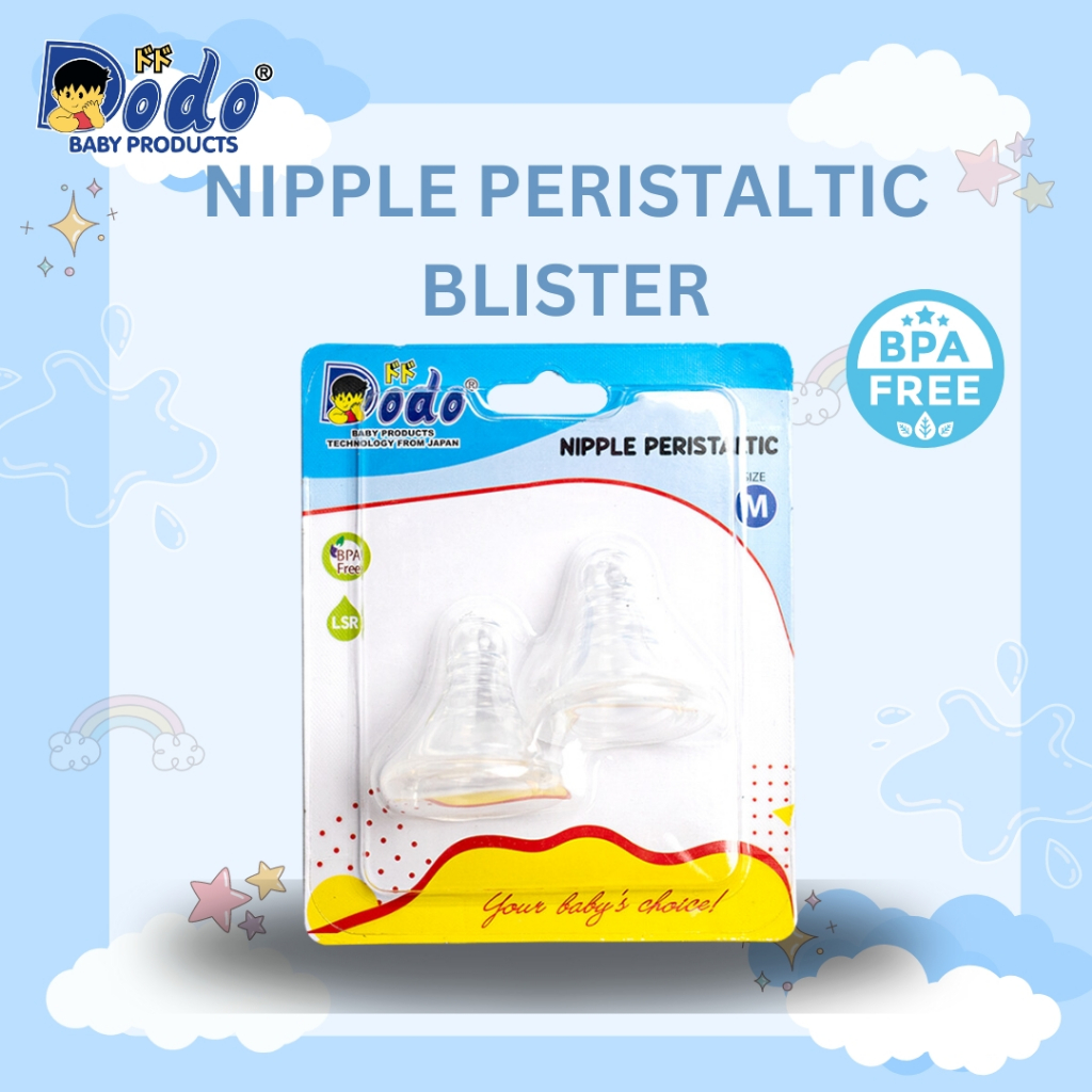 Jual Dodo Dot Peristaltic Bayi Nipple Peristaltic isi 2 pcs | Dot Bayi ...