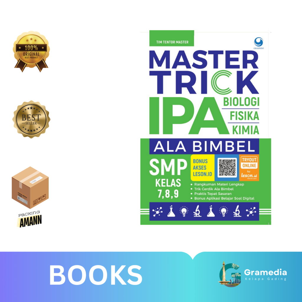 Jual Gramedia MKG - Buku Pendidikan Master Trick Ala Bimbel IPA SMP ...