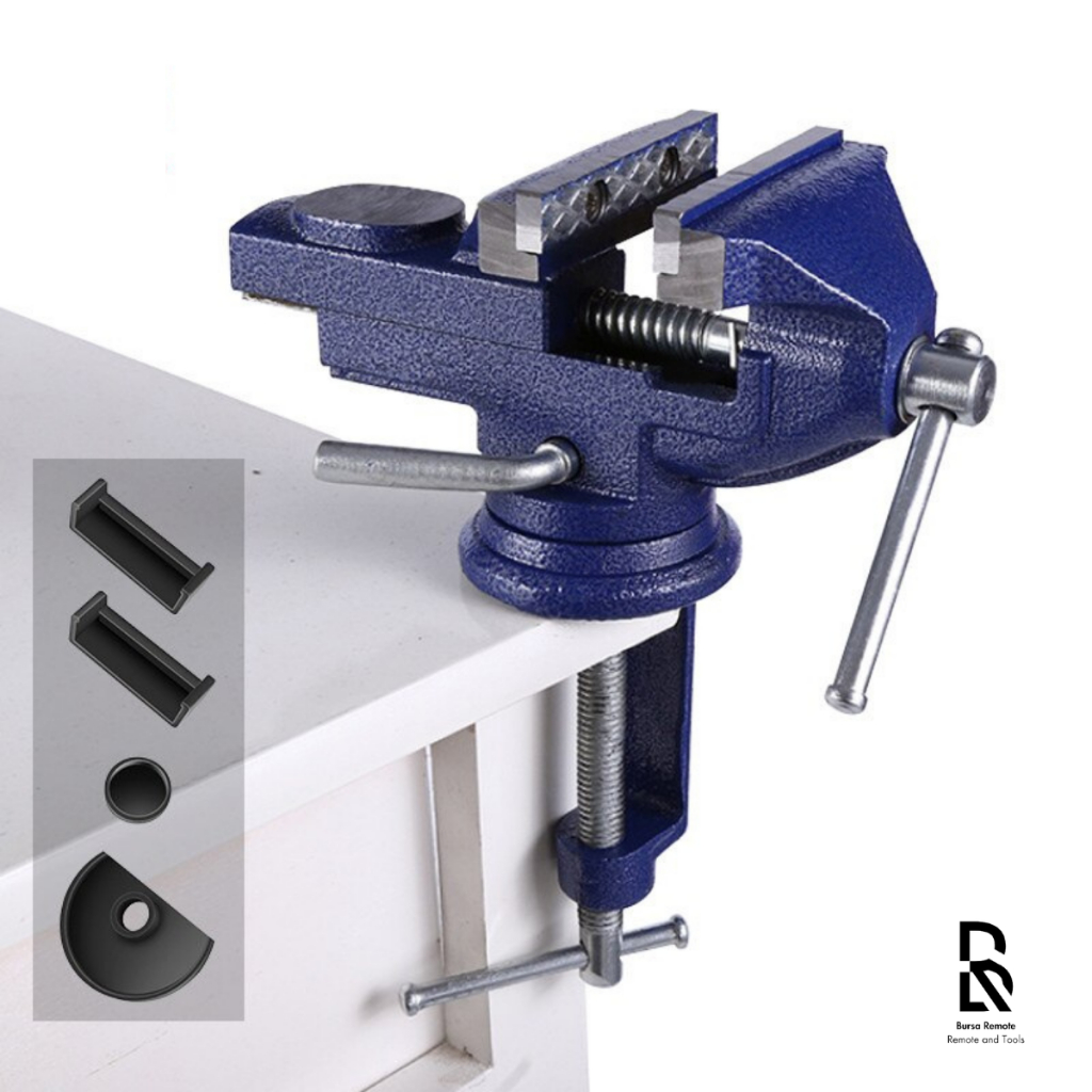 Jual CLAMP / PENJEPIT / RAGUM / TABLE CLAMP VISE / CATOK MEJA UKURAN ...