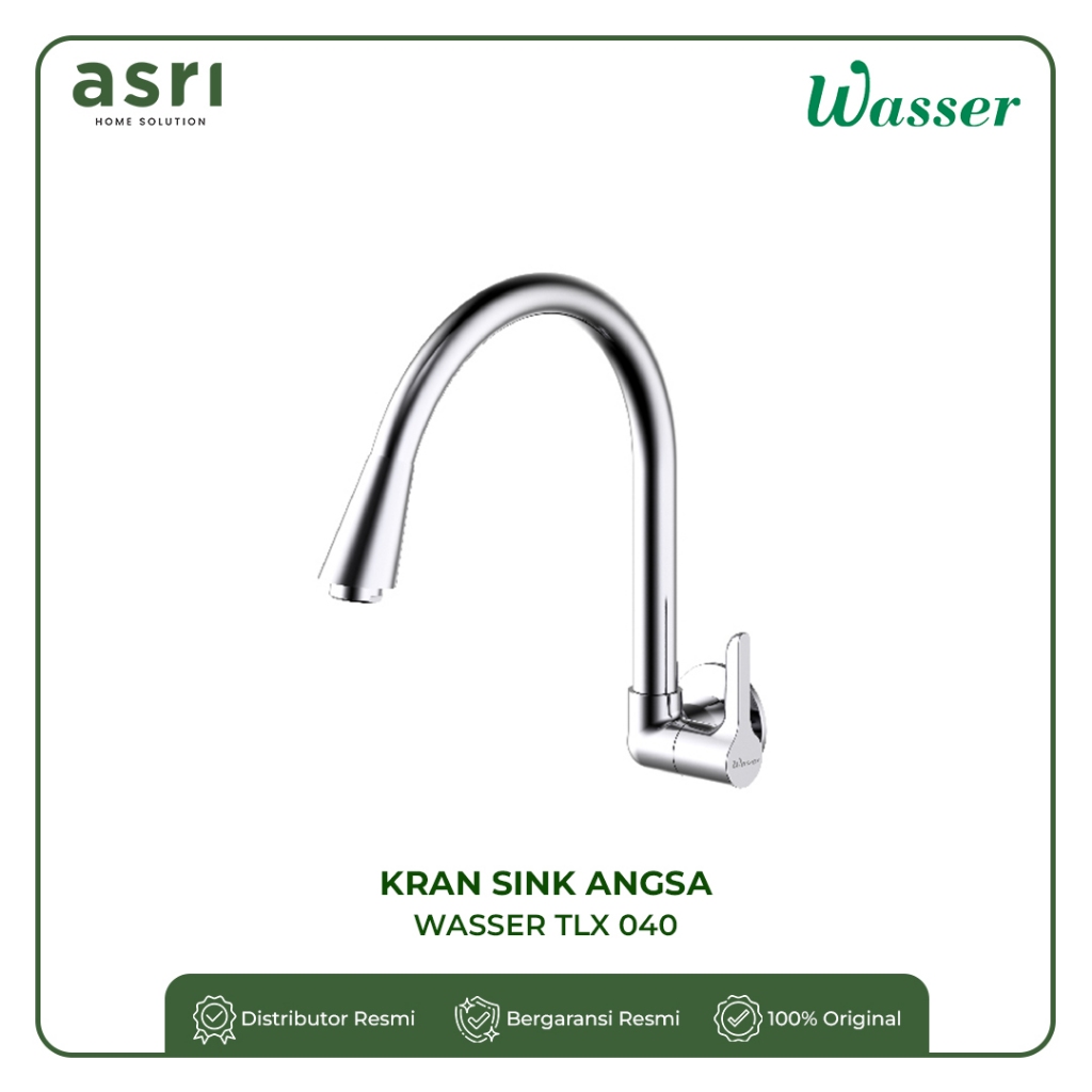 Jual Kran Sink Angsa / Kran Sink Wasser TLX 040 (Dinding) | Shopee ...