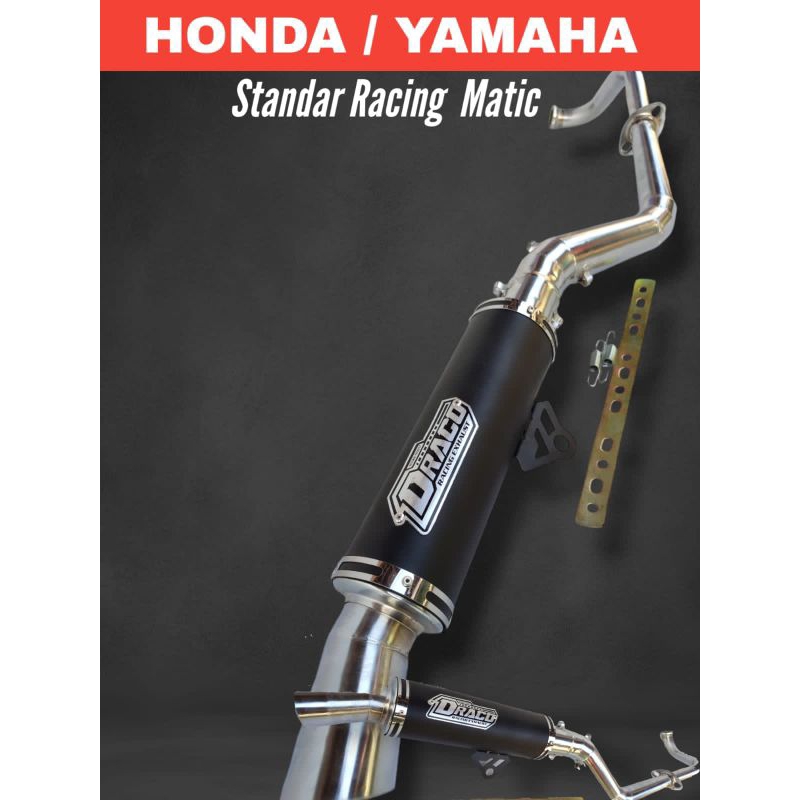 Jual KNALPOT NALPOT TERMURAH TERLARIS SAMLONG SAMPLONG DRACO ALL MOTOR MATIC BEAT MIO VARIO ...