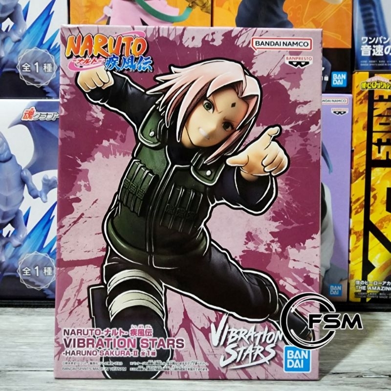 Jual Figure Vibration Stars Naruto Shippuden Haruno Sakura | Shopee Indonesia