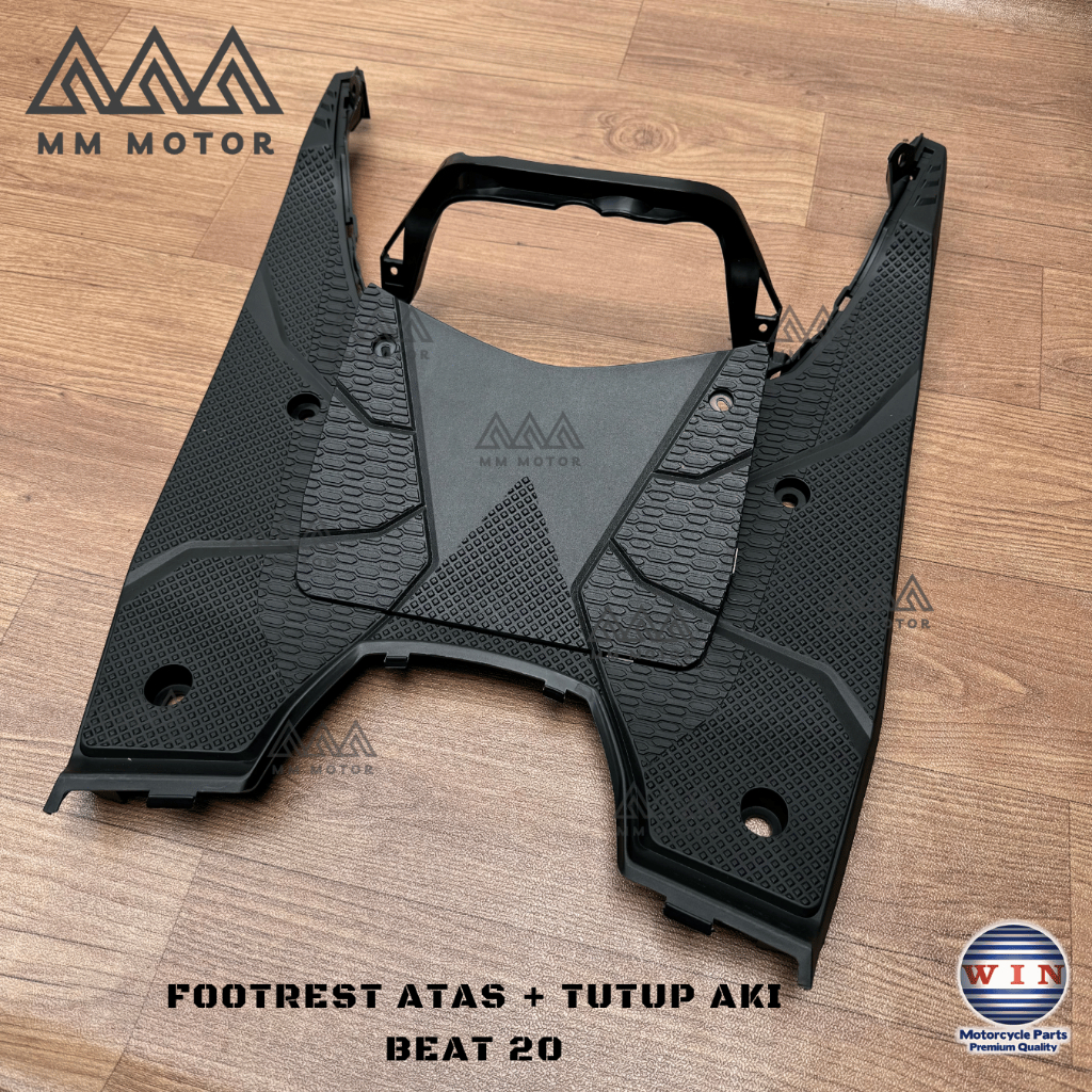 Jual Footrest Atas + Tutup Aki Dek Pijakan Kaki Honda Beat NEW LED Deluxe Street 2020 2021 2022 ...
