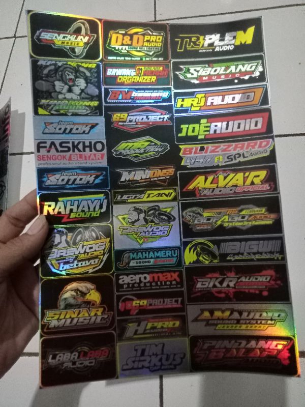Jual STIKER AUDIO | STIKER SOUND SYSTEM | STIKER SOUND | STIKER ...